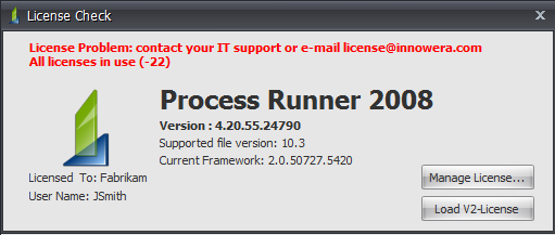 Process Runner Help